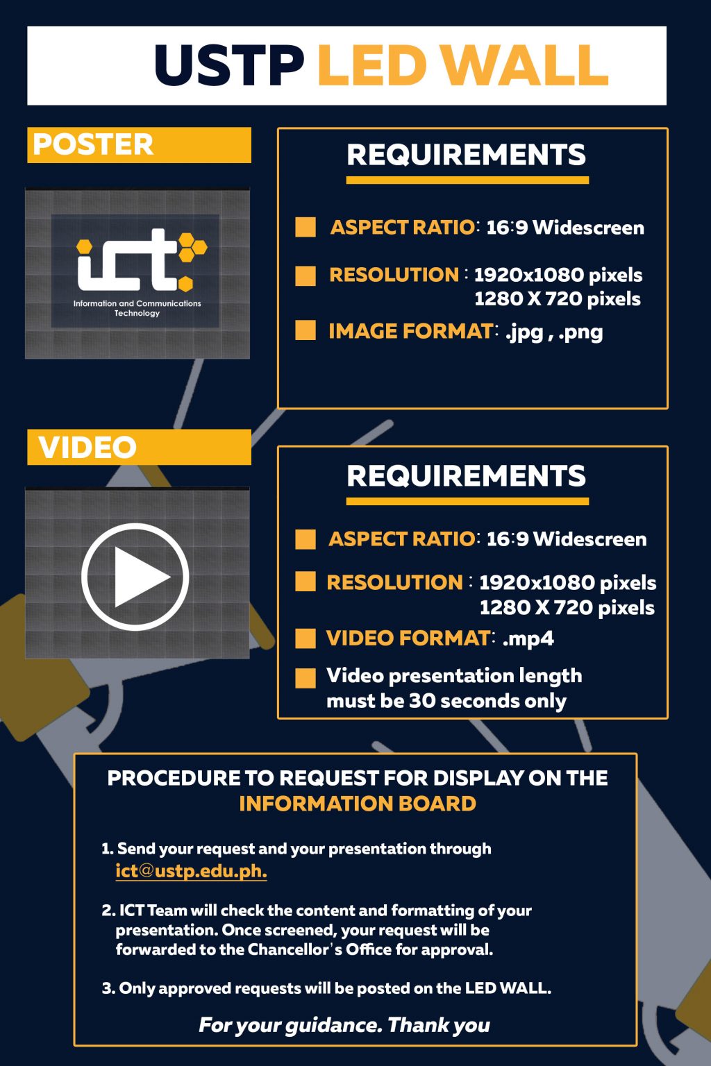 USTP CDO installs eco-friendly LED wall - University of Science and ...