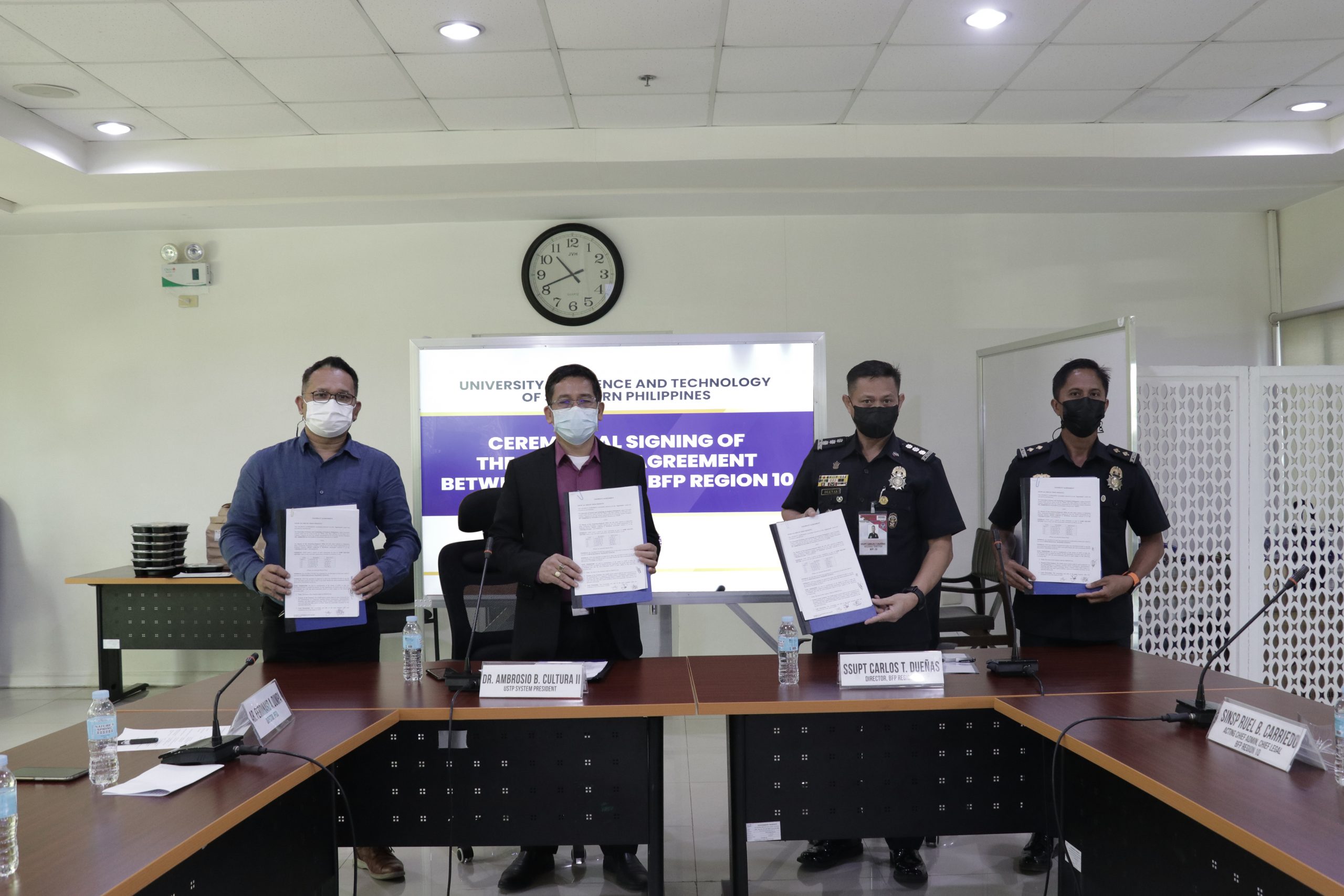 USTP, BFP Region X inks Usufruct Agreement - University of Science and ...