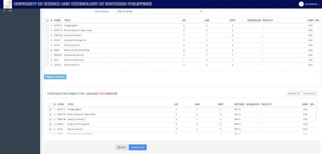 Enrollment Flow - University of Science and Technology of Southern ...