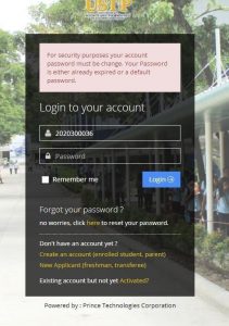 Enrollment Flow - University of Science and Technology of Southern Philippines