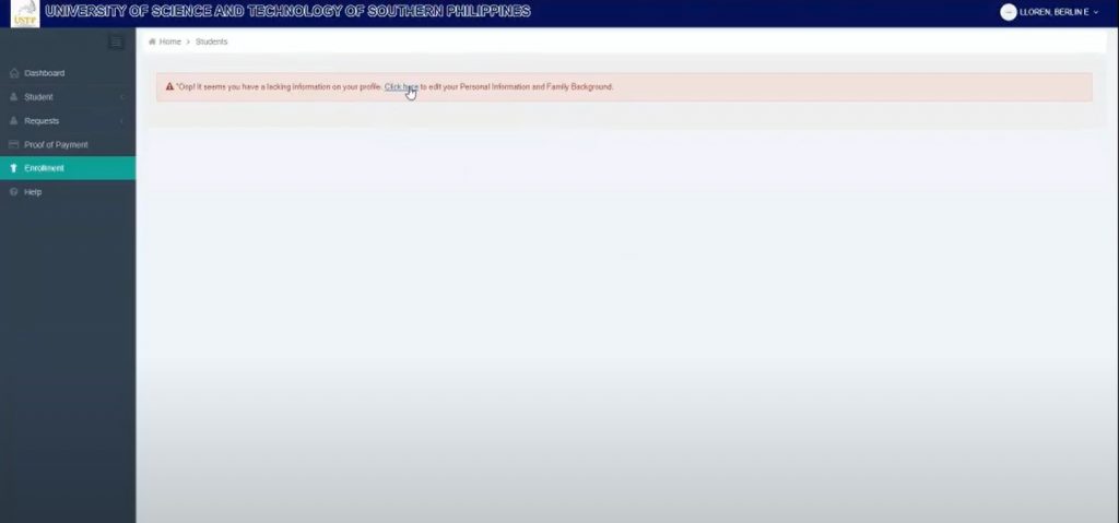 Enrollment Flow - University of Science and Technology of Southern ...