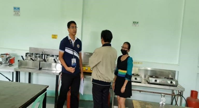 CHED-X RQAT conducts ocular inspection of USTP Claveria BSHM ...