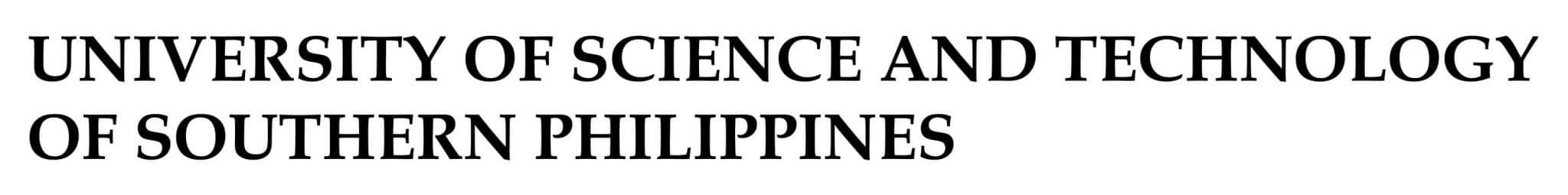 University of Science and Technology of Southern Philippines