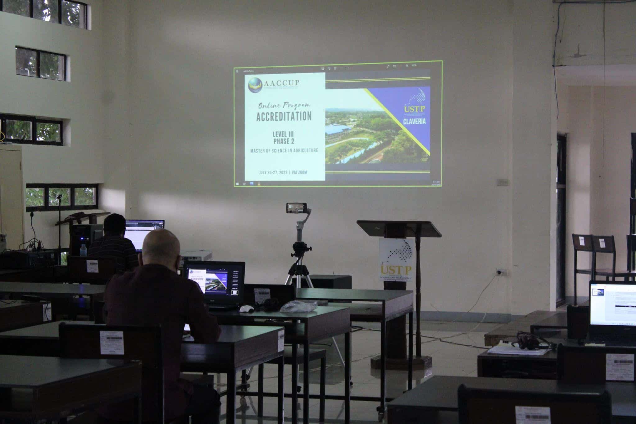 AACCUP holds online accreditation for MSA Level III Phase 2 at USTP ...