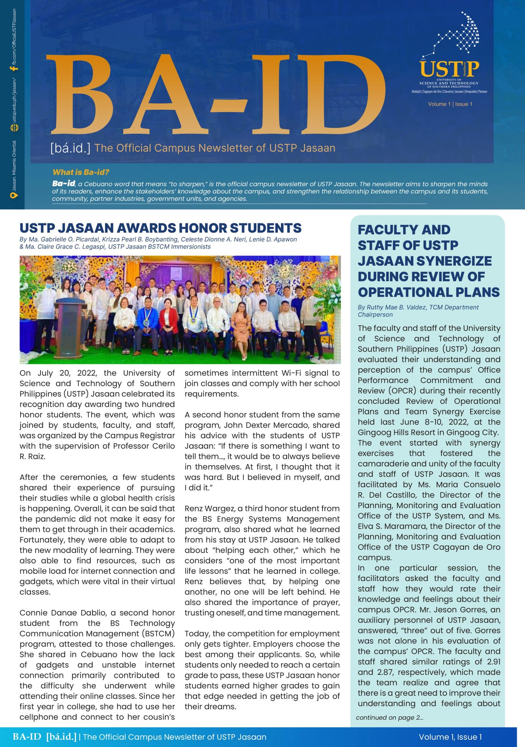 USTP Newsletters - USTP System