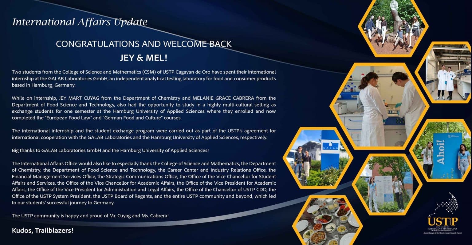 Internationalization - University of Science and Technology of Southern ...