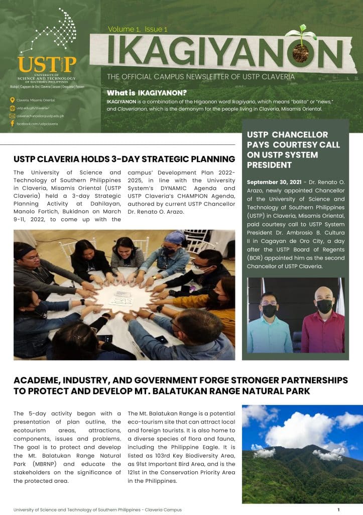 USTP Newsletters - USTP System