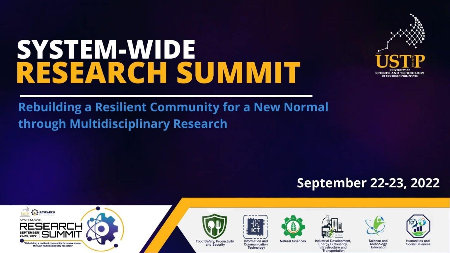 USTP conducts 2022 systemwide Research Summit - University of Science ...