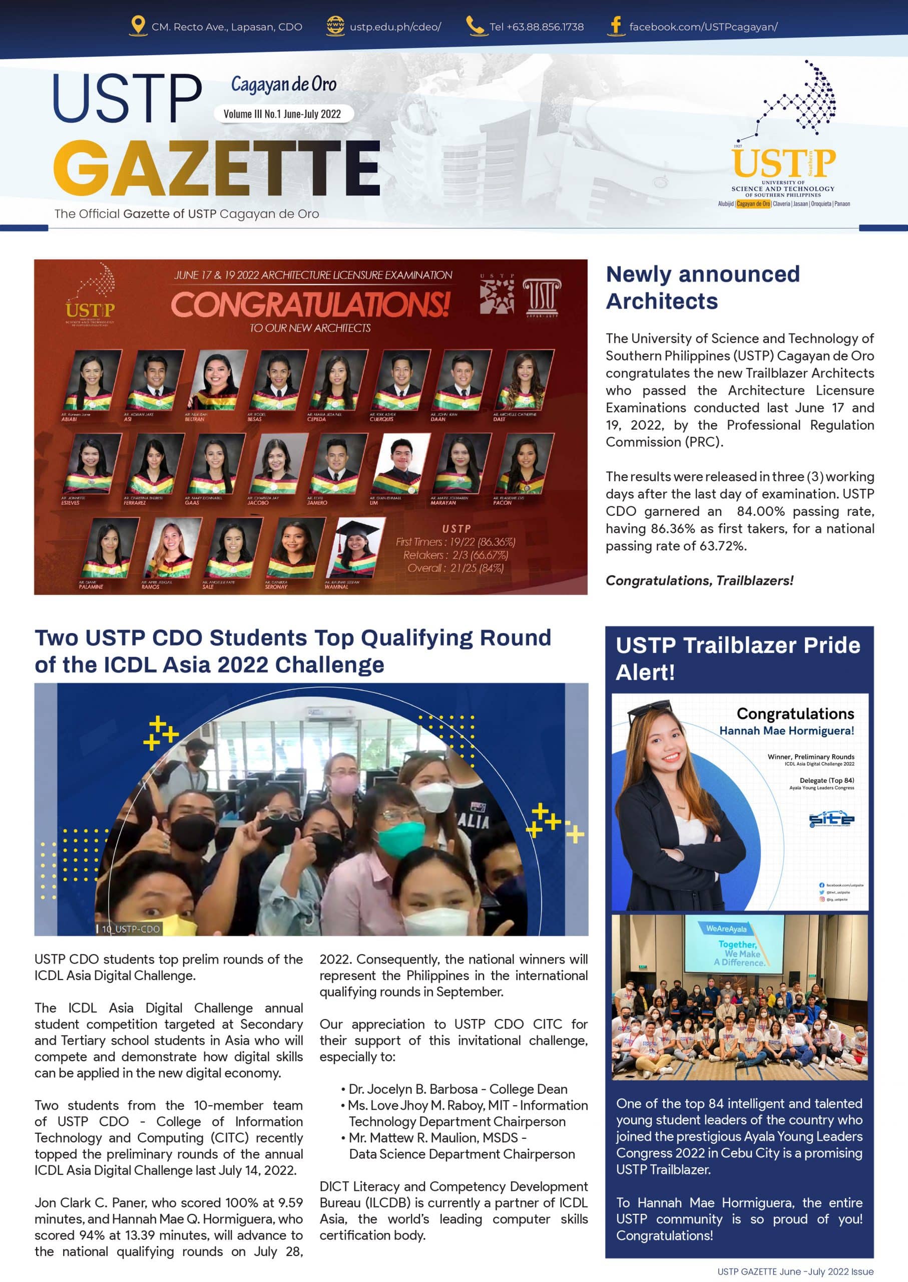 USTP Newsletters - USTP System