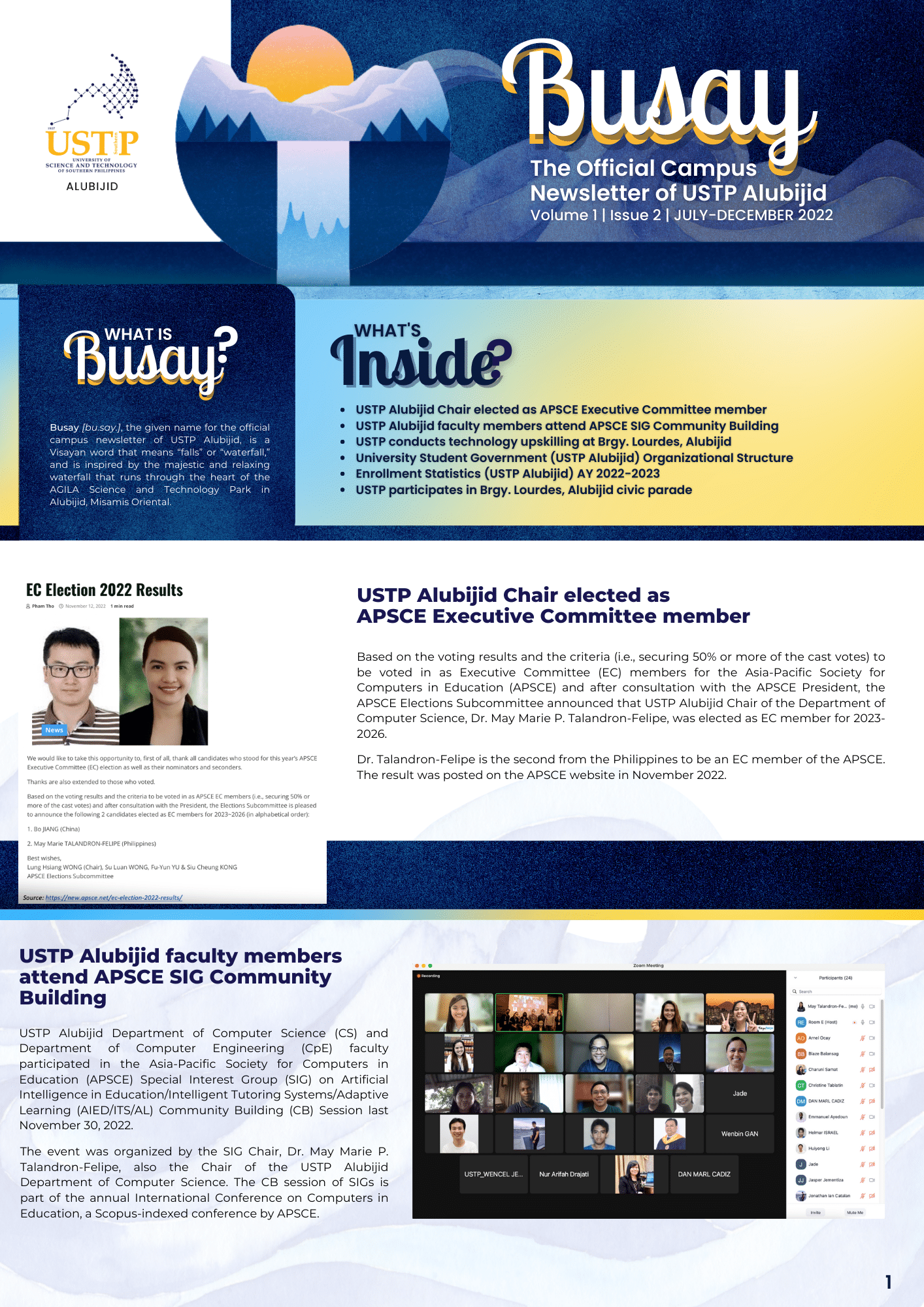 USTP Newsletters - USTP System