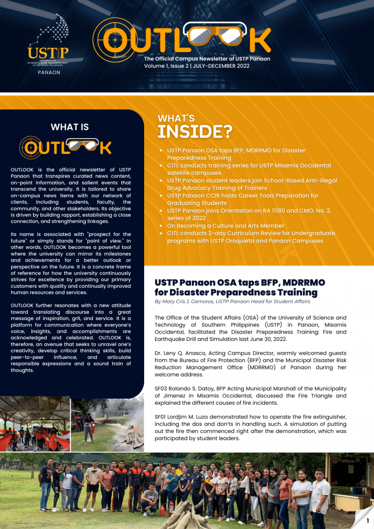 USTP Newsletters - USTP System
