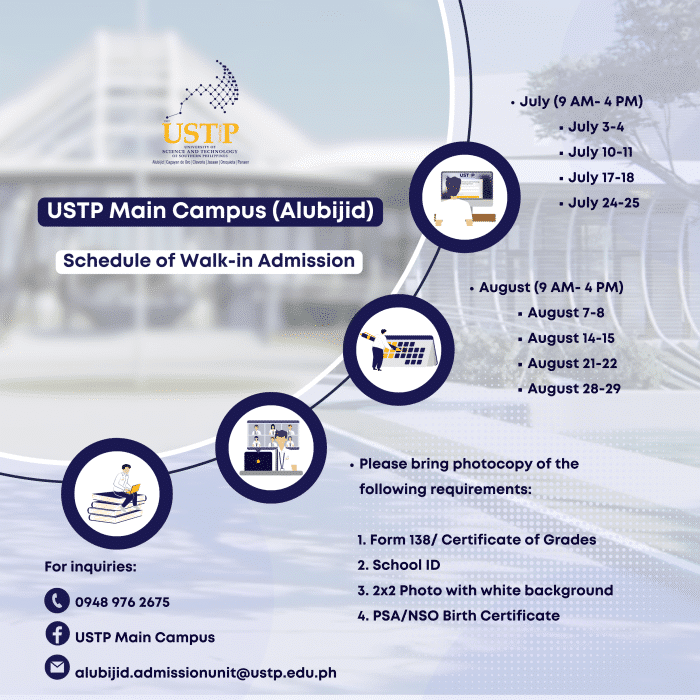 USTP Alubijid - USTP System