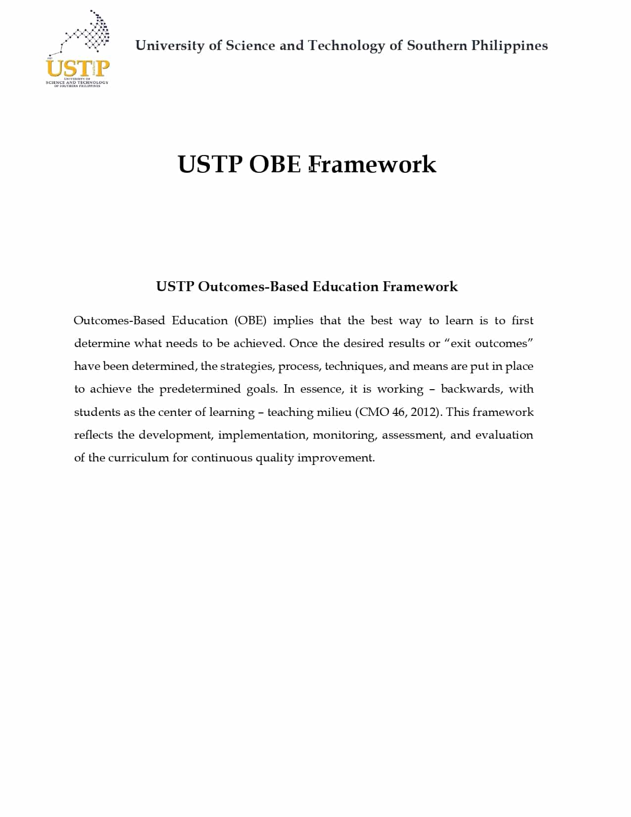 USTP Alubijid - University of Science and Technology of Southern ...