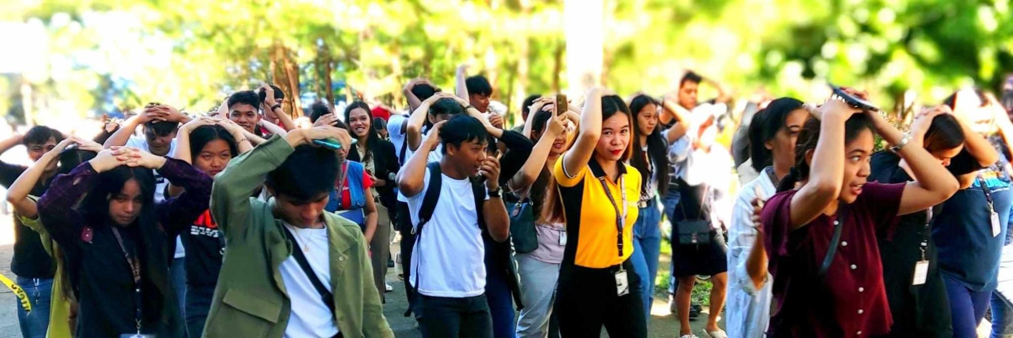 USTP Claveria conducts Quarterly Earthquake Drill - University of ...