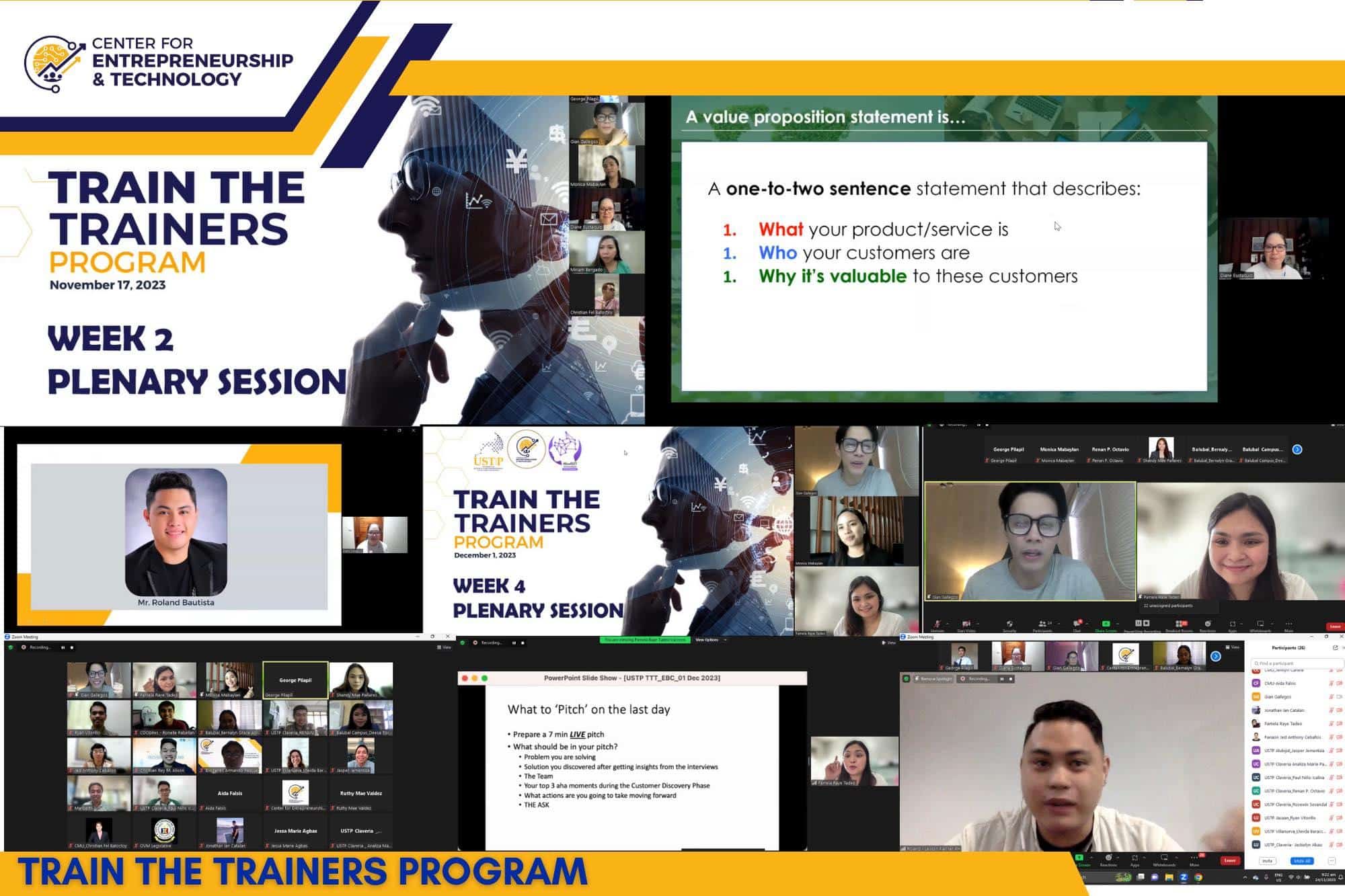 USTP Panaon, DTLE join CET Train the Trainers Program - University of ...