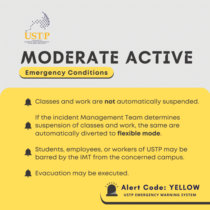 USTP implements Emergency Warning System - University of Science and ...