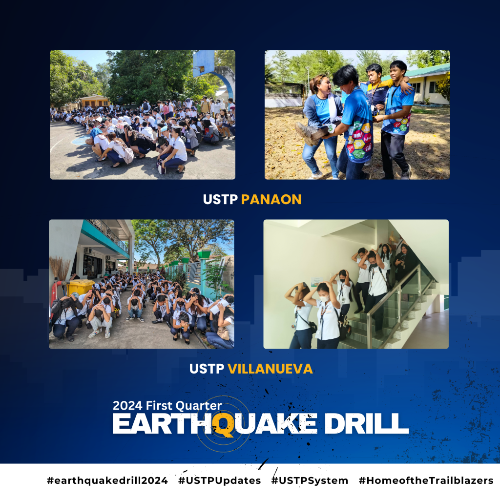 USTP System joins Nationwide Earthquake Drill - University of Science and Technology of Southern ...