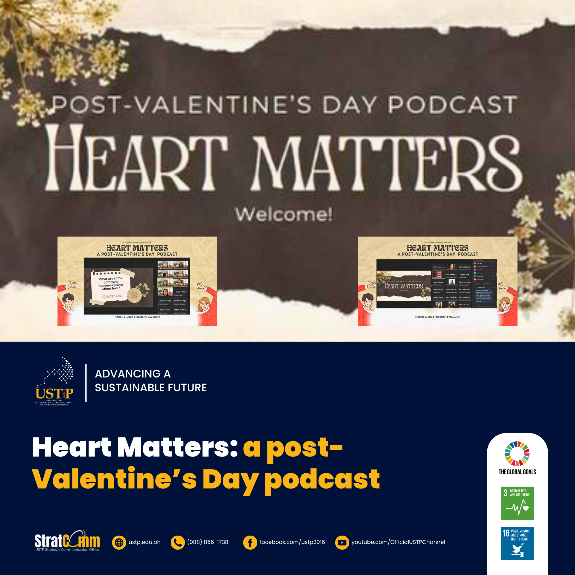 Heart Matters: a post-Valentine’s Day podcast - University of Science ...