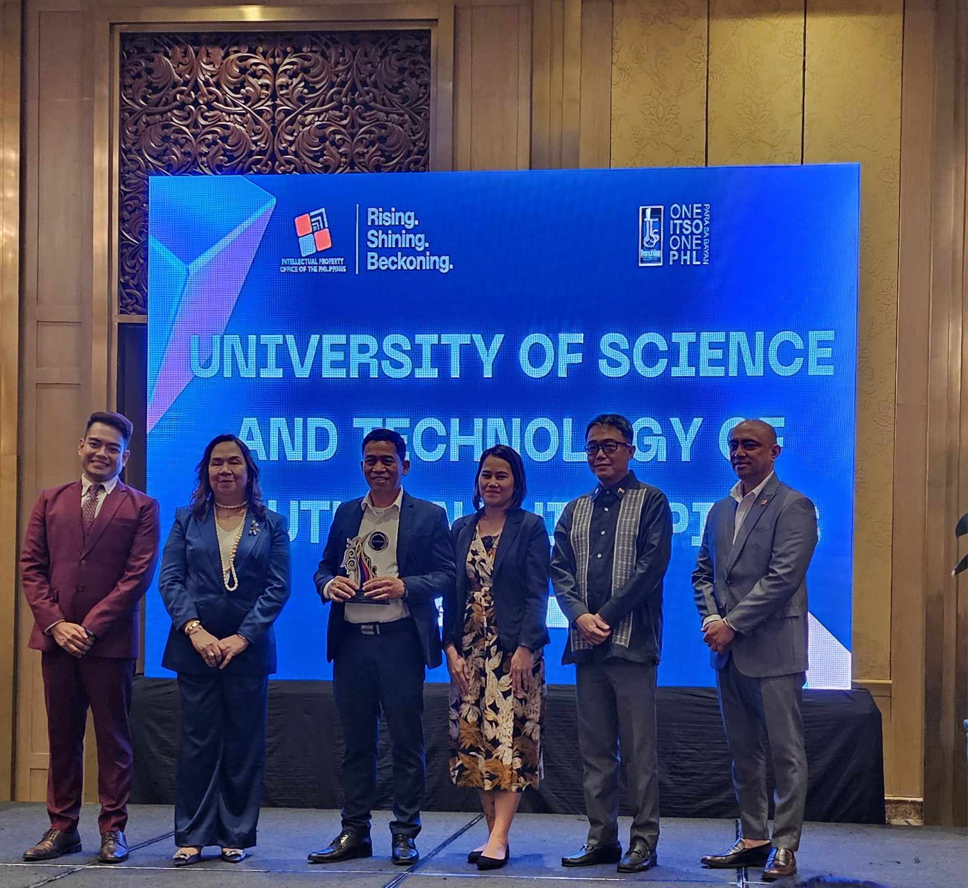 USTP receives Platinum Award during 3rd ITSO Presidents’ Summit ...