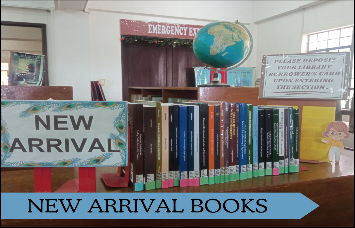 USTP Claveria library acquires new academic references - University of ...