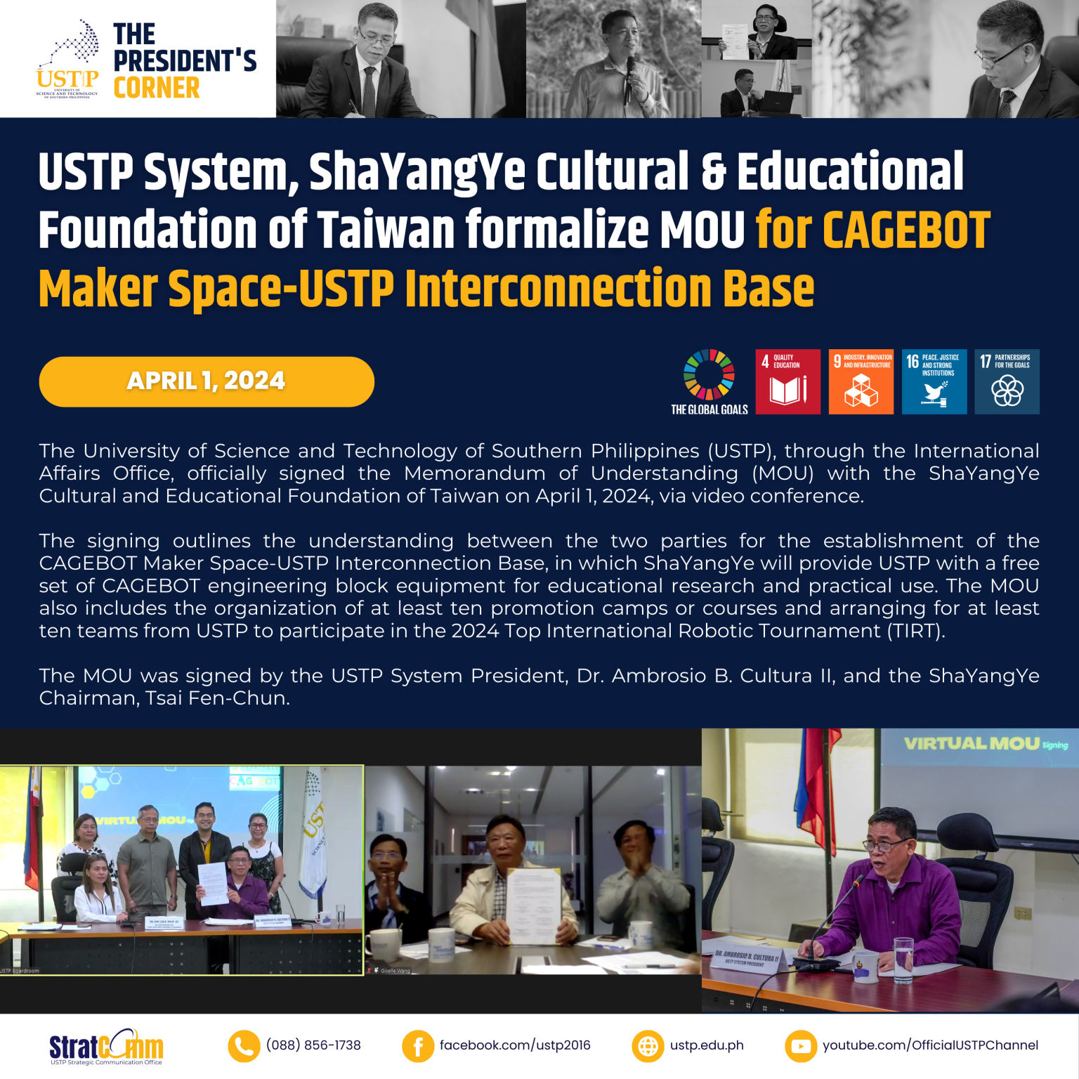 USTP System, ShaYangYe Cultural & Educational Foundation of Taiwan ...