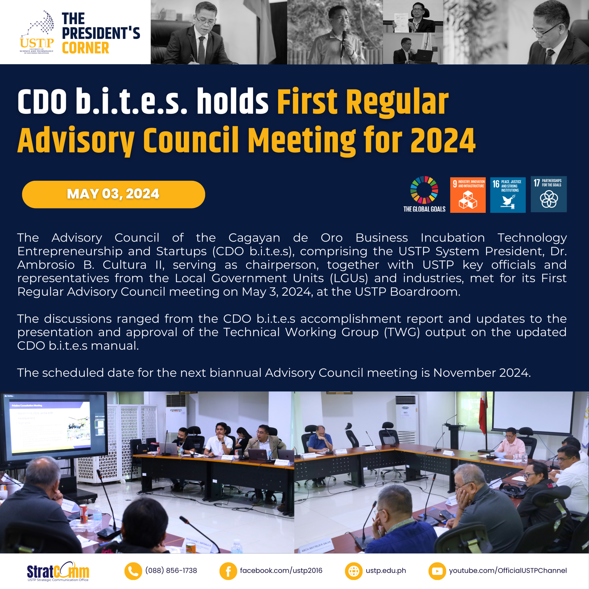 CDO b.i.t.e.s. holds First Regular Advisory Council Meeting for 2024 ...