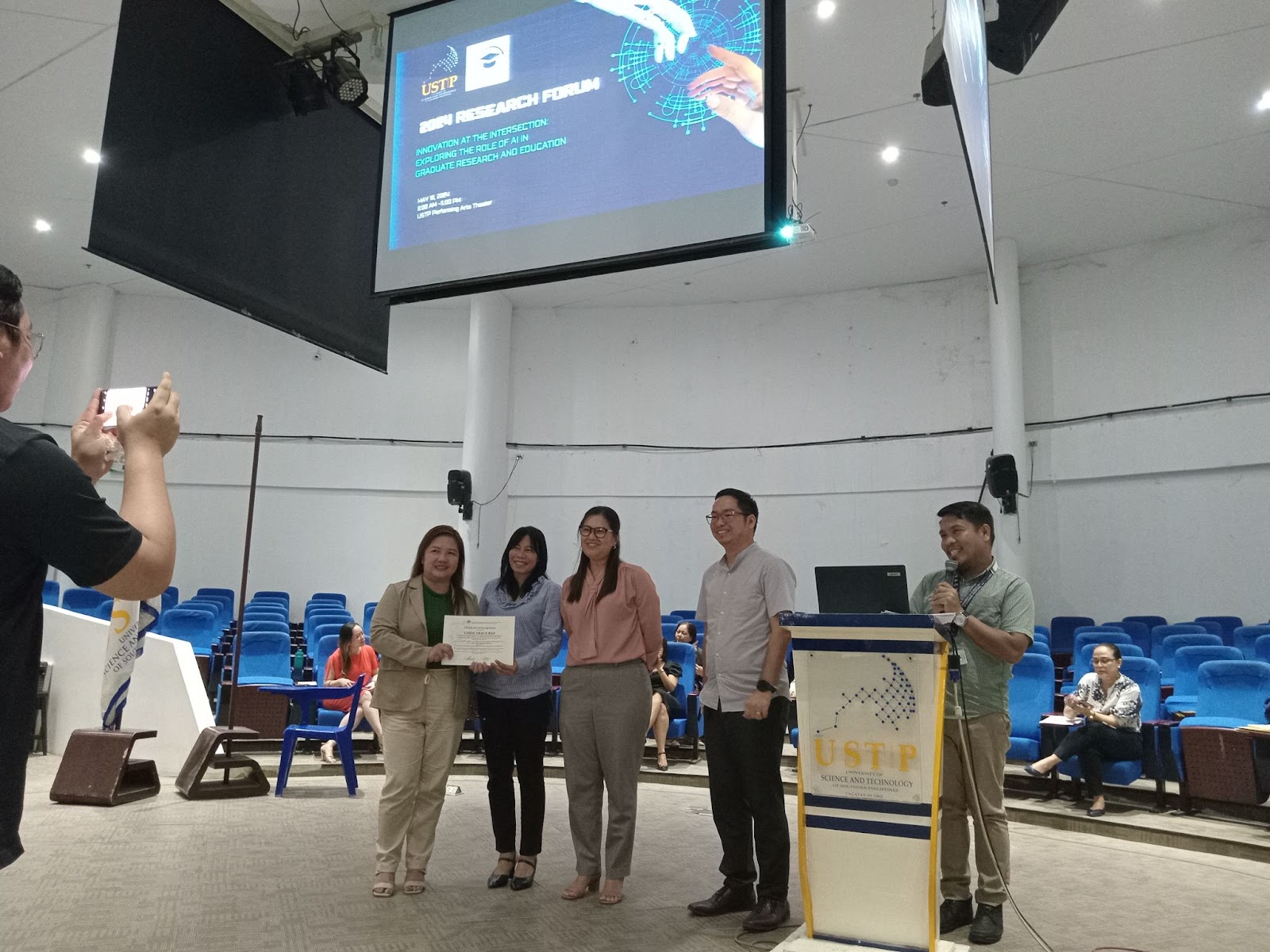 USTP GSFI concludes 2024 Research Forum - University of Science and ...