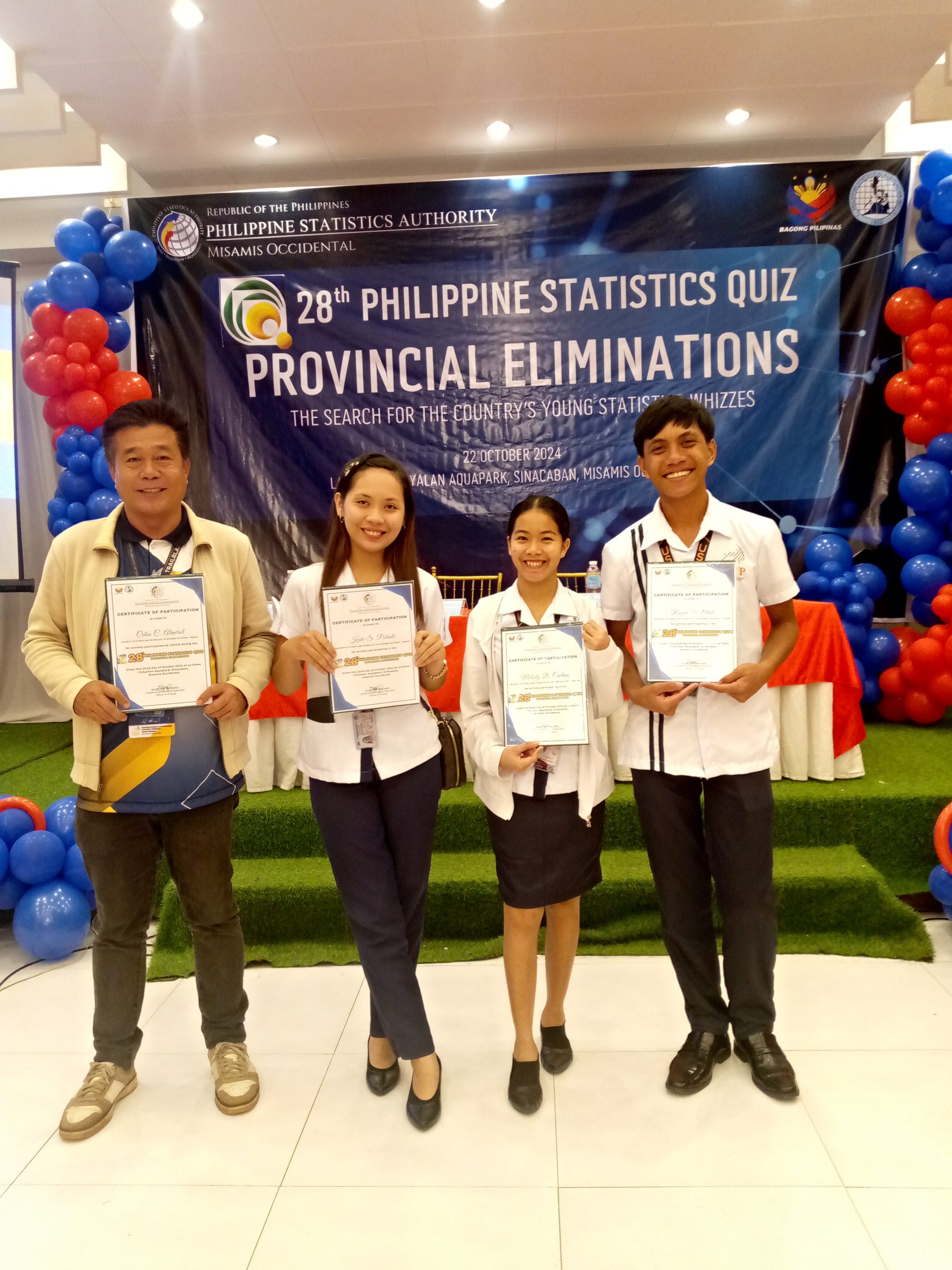 USTP Panaon takes on challenge in 2024 Provincial Statistics Quiz ... USTP Panaon takes on challenge in 2024 Provincial Statistics Quiz ...