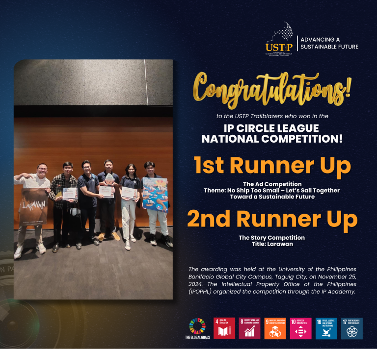 USTP students garner awards in IP Circle League National Competition ...