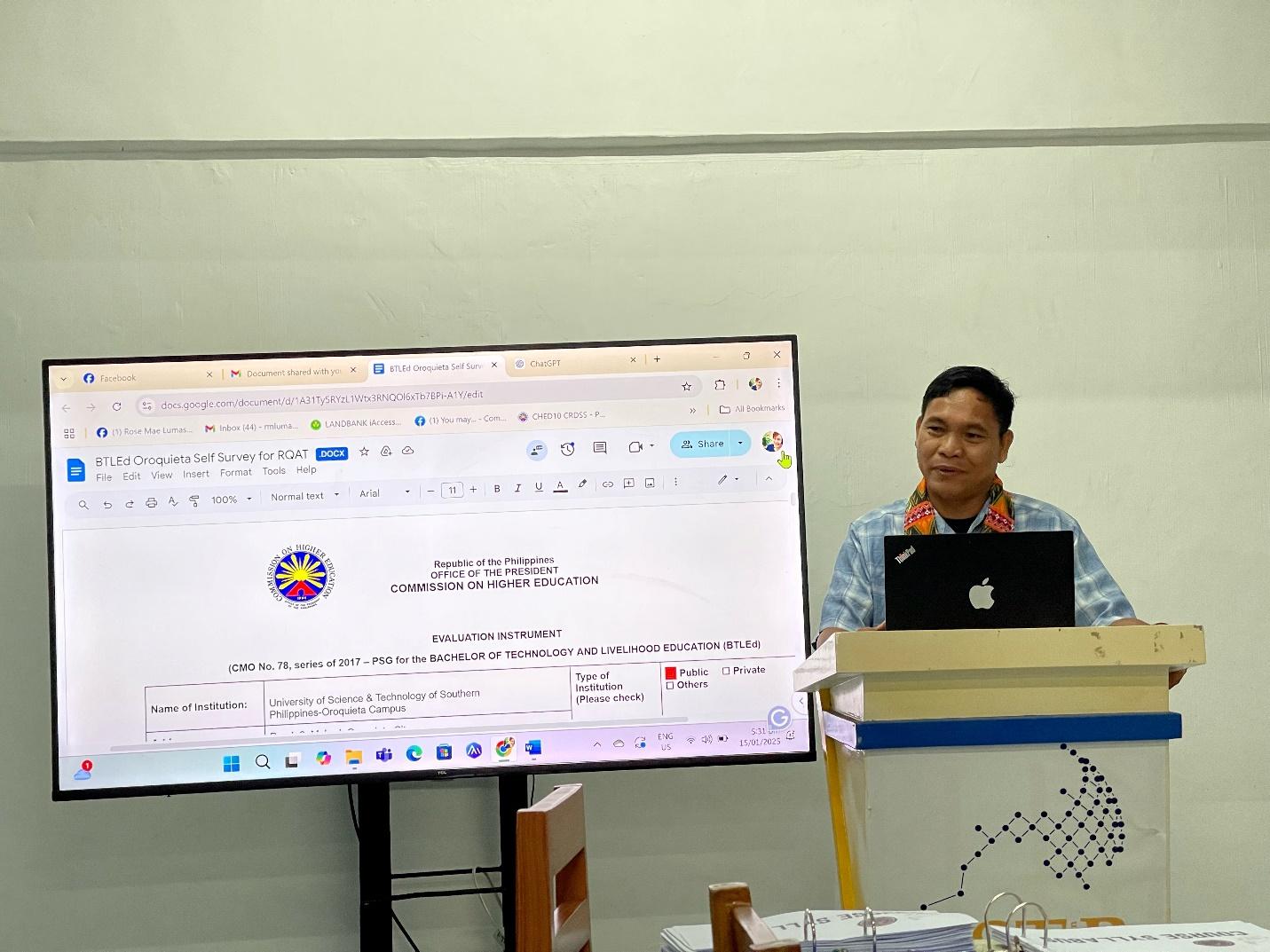 USTP Oroquieta earns COPC for BTLED program - University of Science and ...