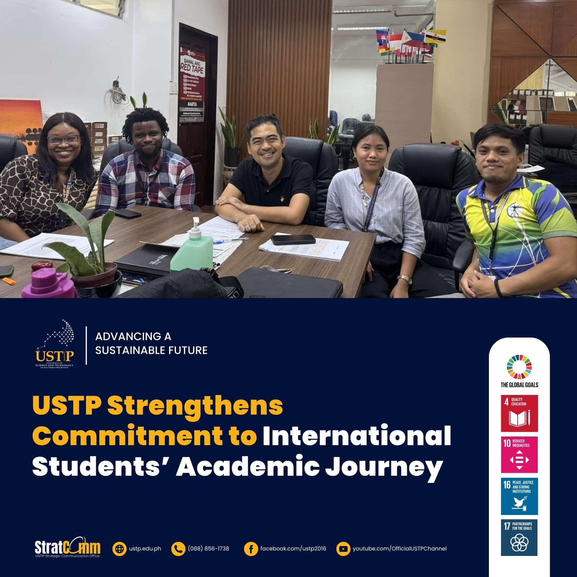 USTP Strengthens Commitment to International Students’ Academic Journey ...