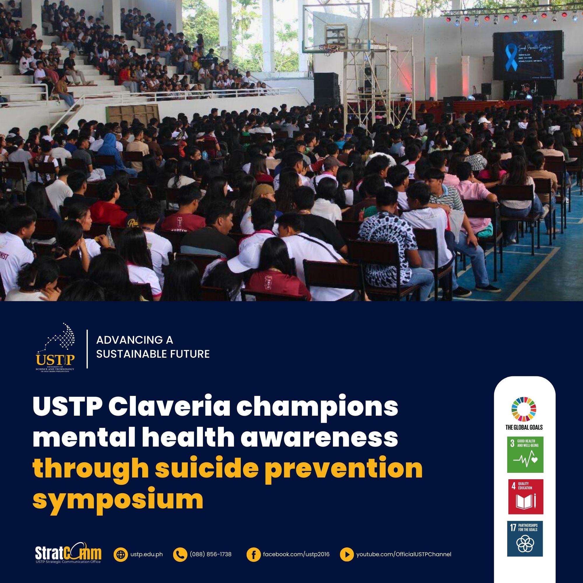 USTP Claveria champions mental health awareness through suicide ...