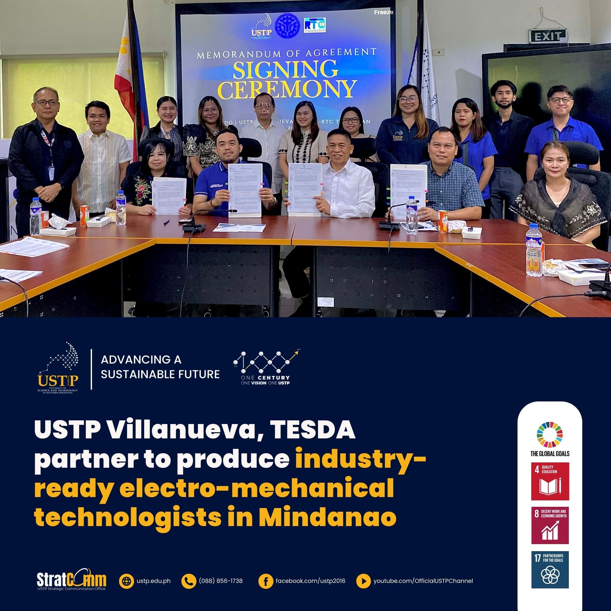 USTP Villanueva, TESDA partner to produce industry-ready electro ...