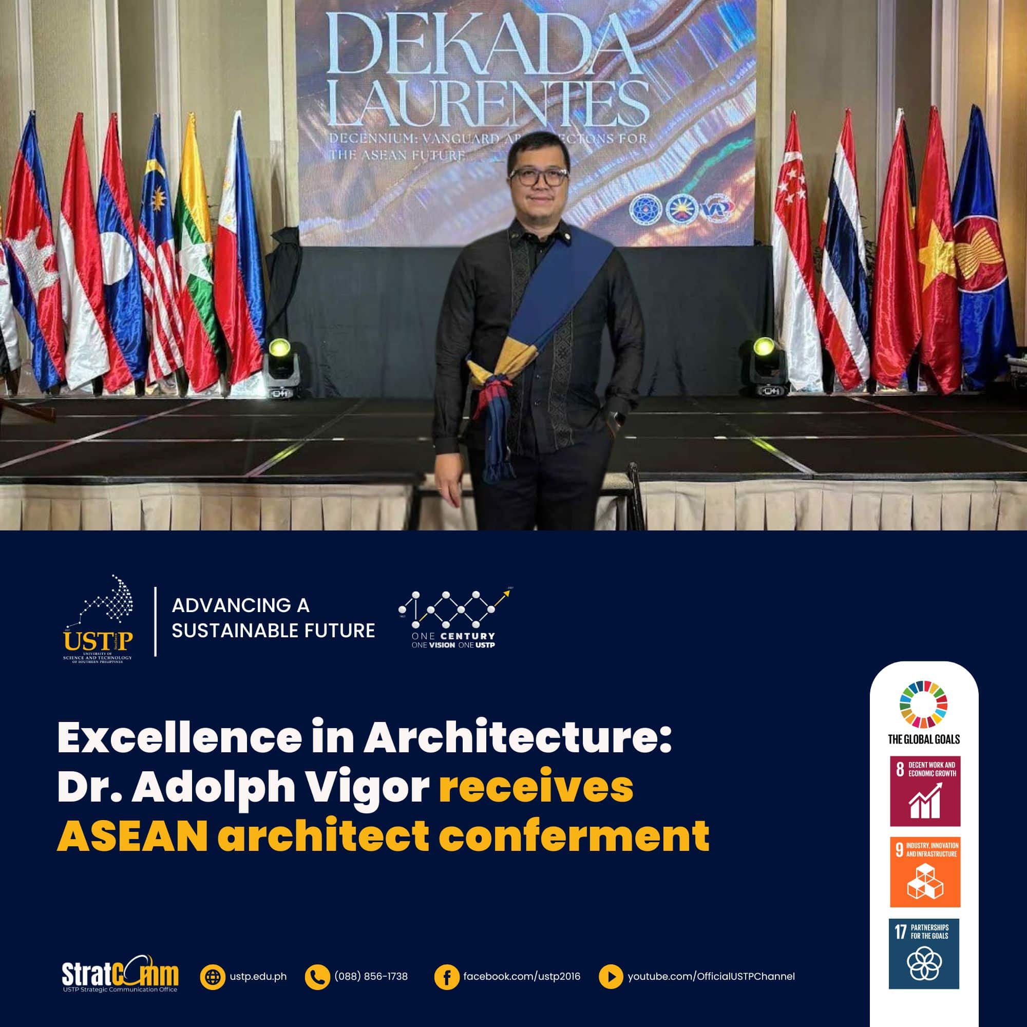Excellence in Architecture: Dr. Adolph Vigor receives ASEAN architect ...