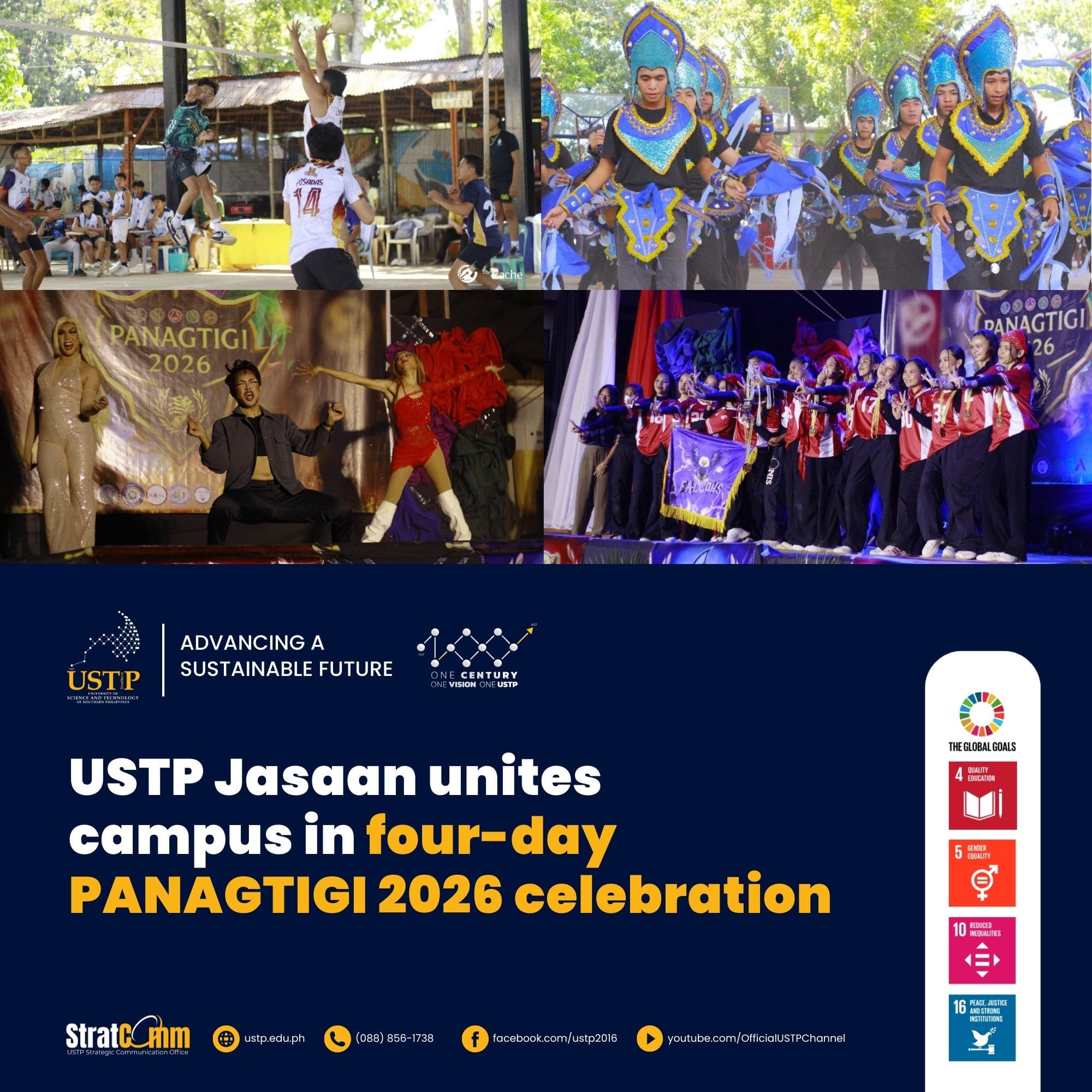 USTP Jasaan unites campus in four-day PANAGTIGI 2026 celebration ...